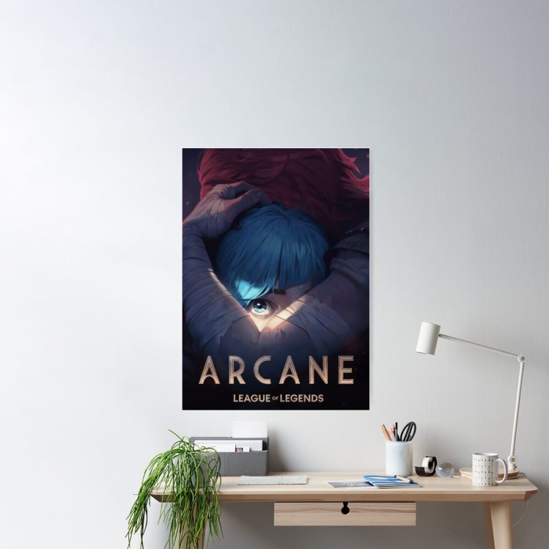 2021 Arcane League Of Legends Poster Canvas - Kaiteez
