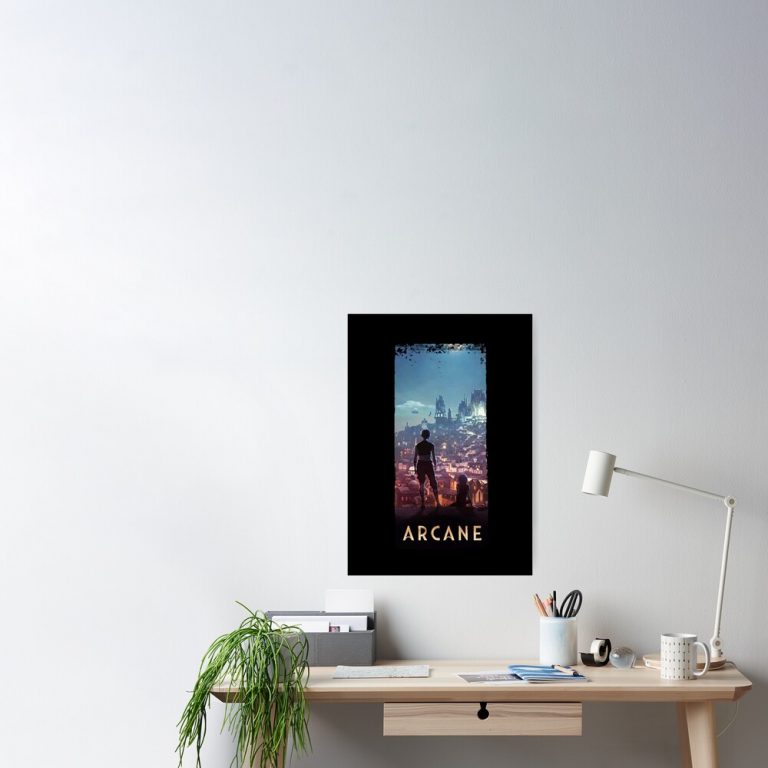 Vi Arcane League Of Legends 2022 Wall Art Decor Poster Canvas - Kaiteez