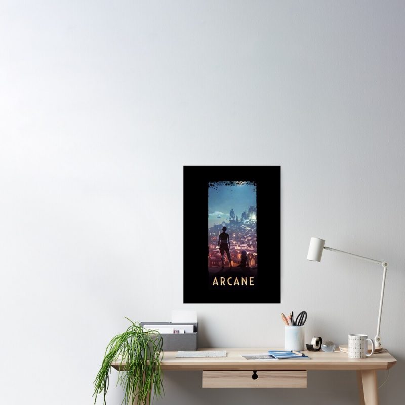 Vi Arcane League Of Legends 2021 TV Show Poster Canvas - Kaiteez