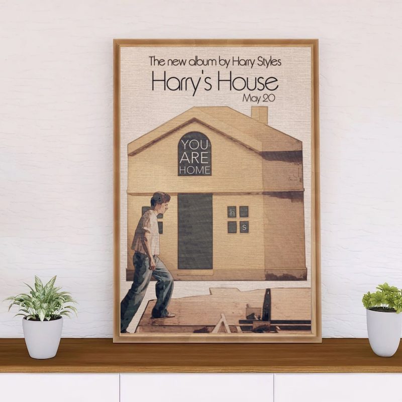 Harry's House Album 2022 Harry Styles Wall Art - Kaiteez