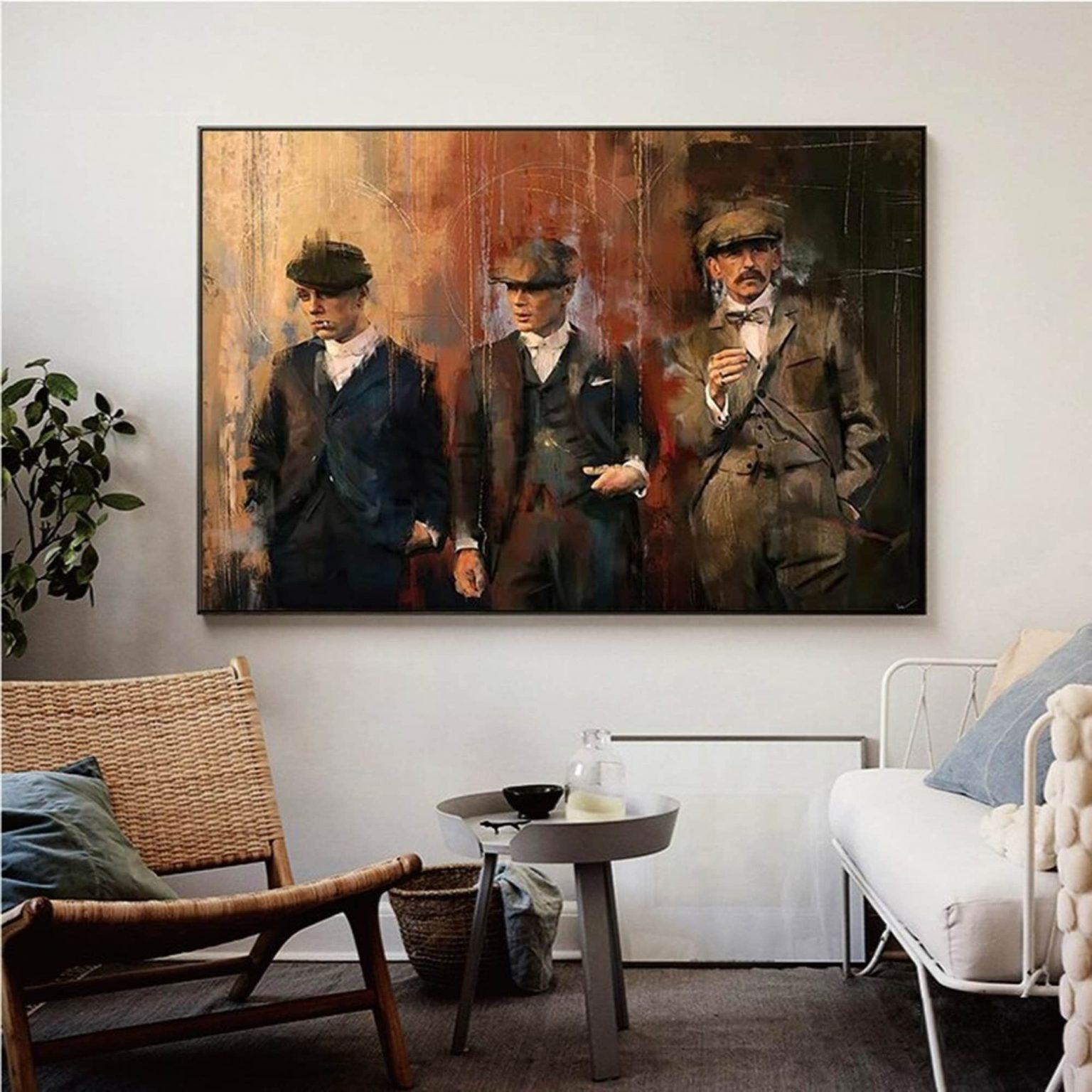 Peaky Blinders Thomas Shelby Wall Art Poster Canvas - Kaiteez