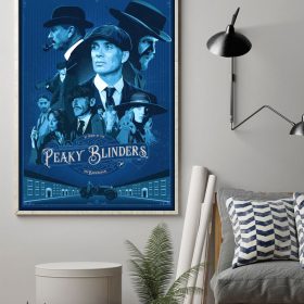 Peaky Blinders Tommy Shelby Home Decor Poster Canvas - Kaiteez
