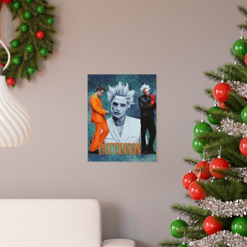 Robert Pattinson GQ Magazine Canvas Poster Wall Art - Kaiteez