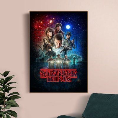 Stranger Things Season 4 Poster Canvas - Kaiteez