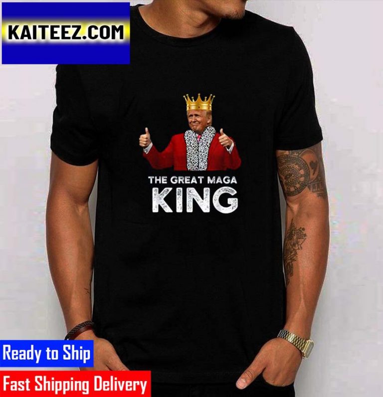 Donald Trump Crown The Great MAGA King US Gifts T-Shirt - Kaiteez