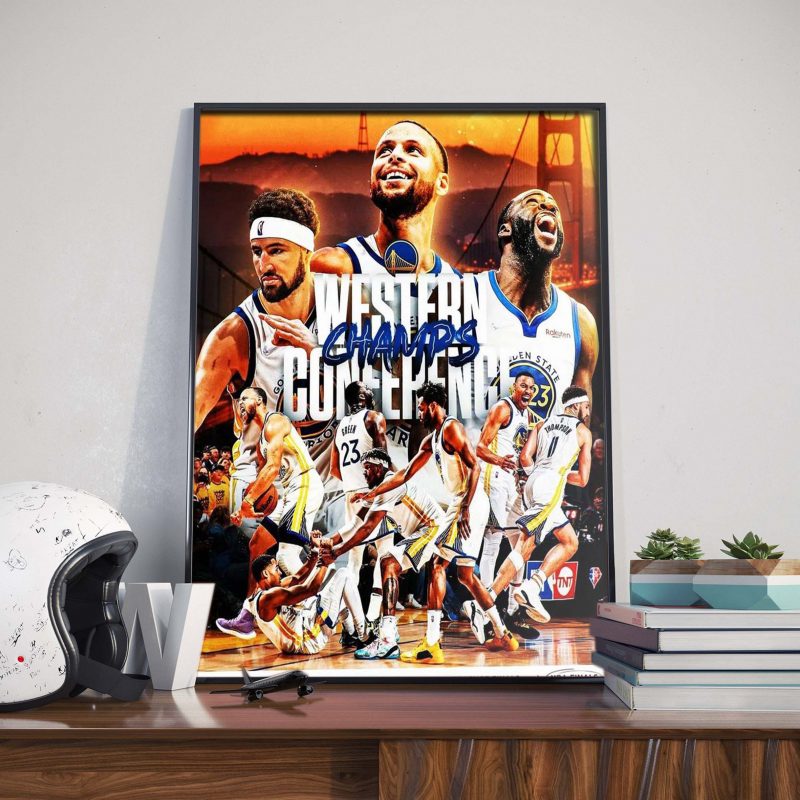 Golden State Warriors are Western Conference Champions Wall Decor ...