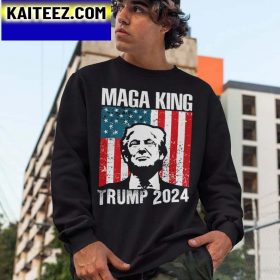 Lion King Donald Trump The Great MAGA King Gifts T-Shirt - Kaiteez