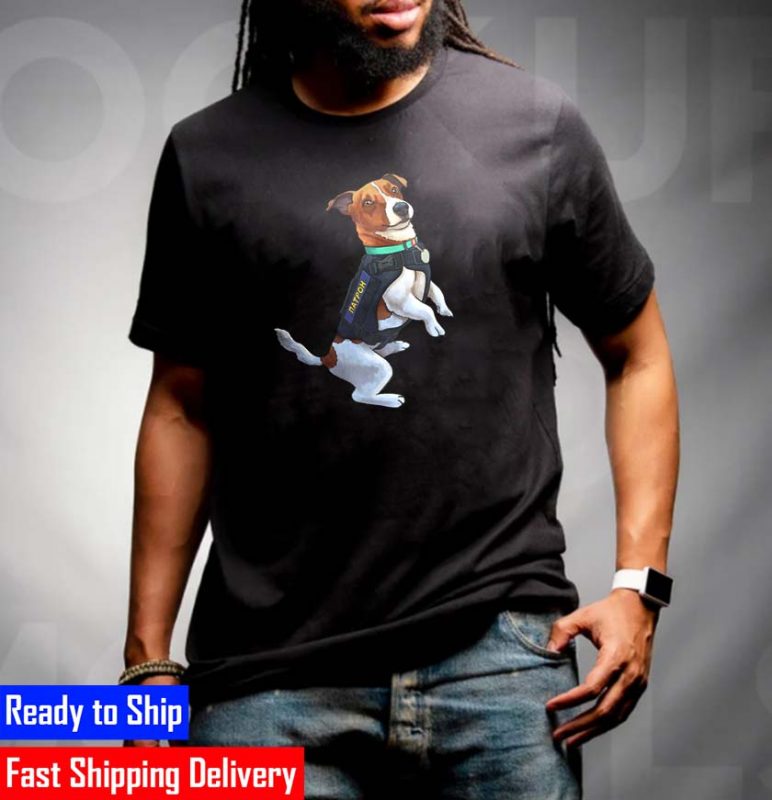 Patron The Dog From Ukraine Dog Patron Gifts T-Shirt - Kaiteez