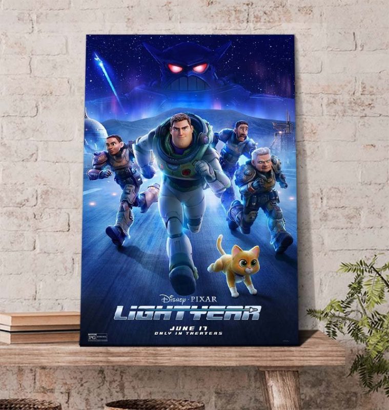Disney and Pixar's Lightyear New Officical Classic Poster Canvas - Kaiteez