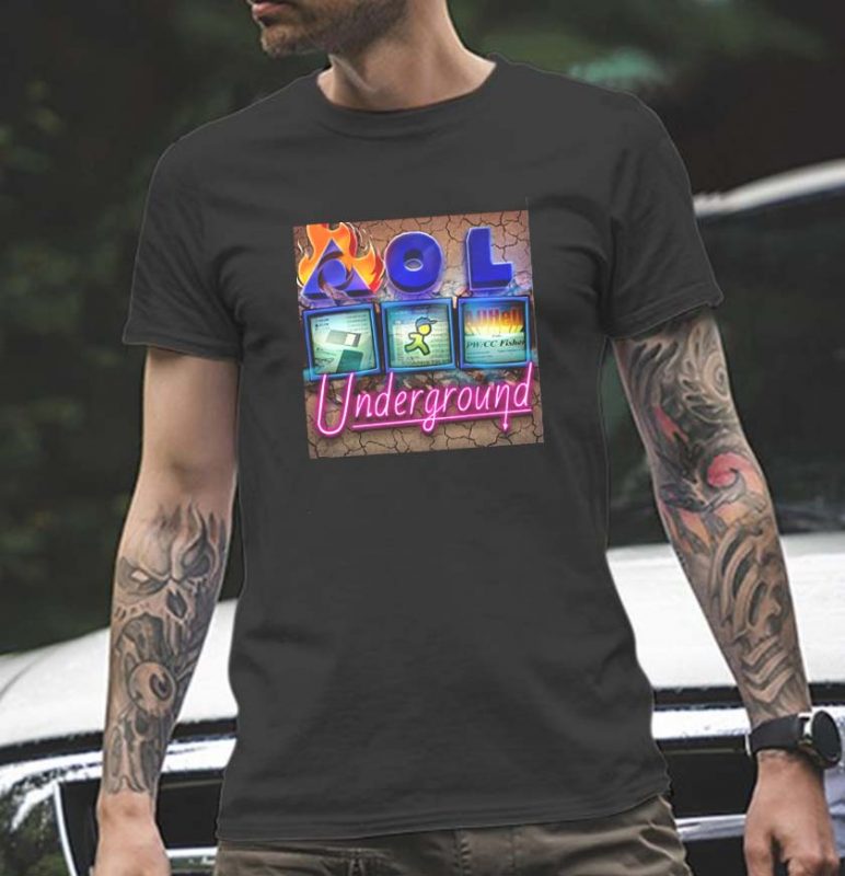 AOL Underground With Unique Stylem Unisex T-shirt - Kaiteez