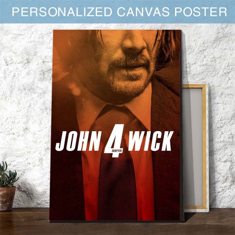 John Wick 4 Baba Yaga Art Decor Canvas Poster - Kaiteez