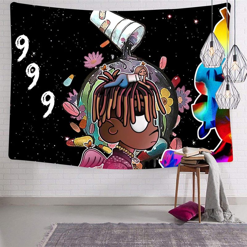 Juice Wlrd 999 Chibi Art Space Tapestry - Kaiteez
