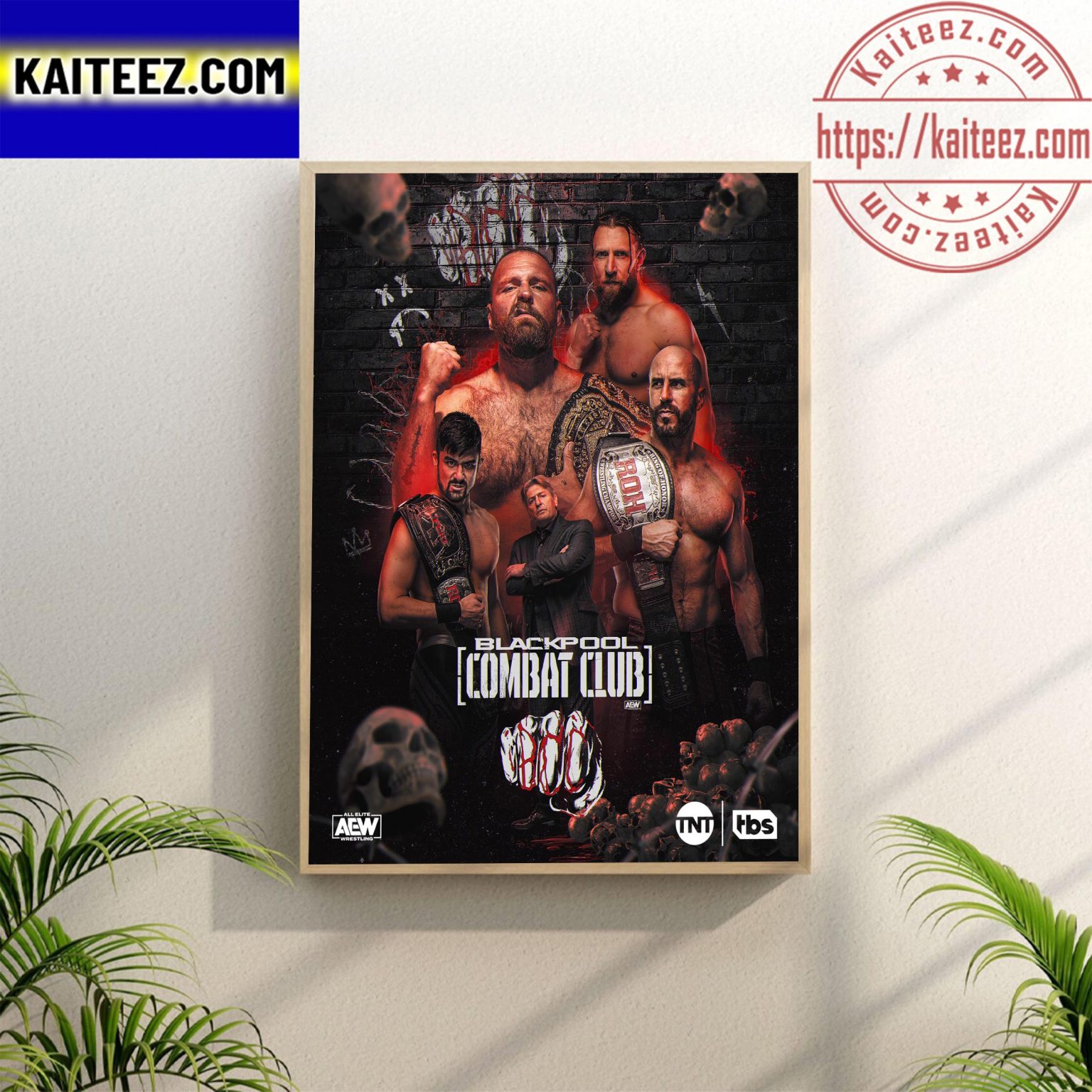 AEW Skye Blue Jamie Hayter AEW Dynamite Poster - Kaiteez