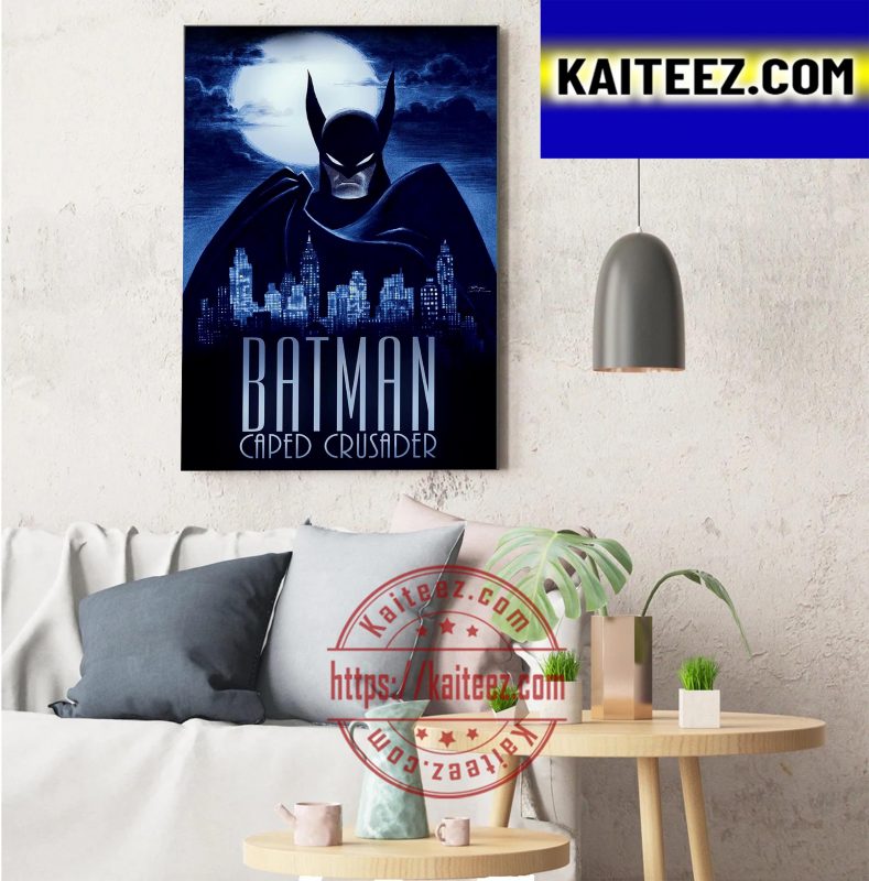 Batman Caped Crusader ArtDecor Poster Canvas - Kaiteez
