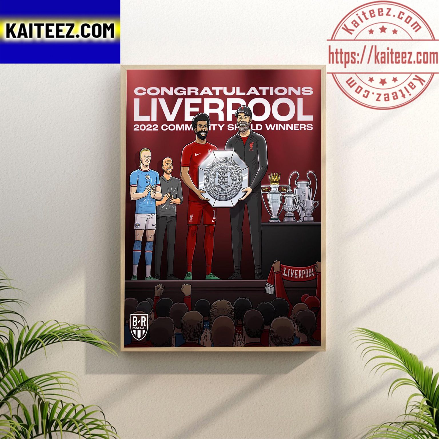 Darwin Nunez The FA Community Shield Winner Wall Decor Poster Canvas ...