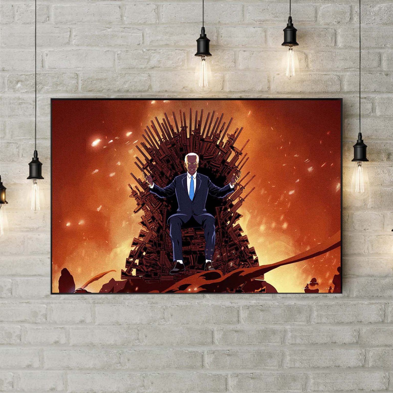 Dark Brandon x Game of Thrones Poster Canvas - Kaiteez