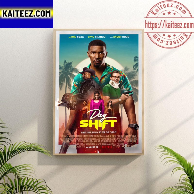 Day Shift Official Poster Canvas - Kaiteez