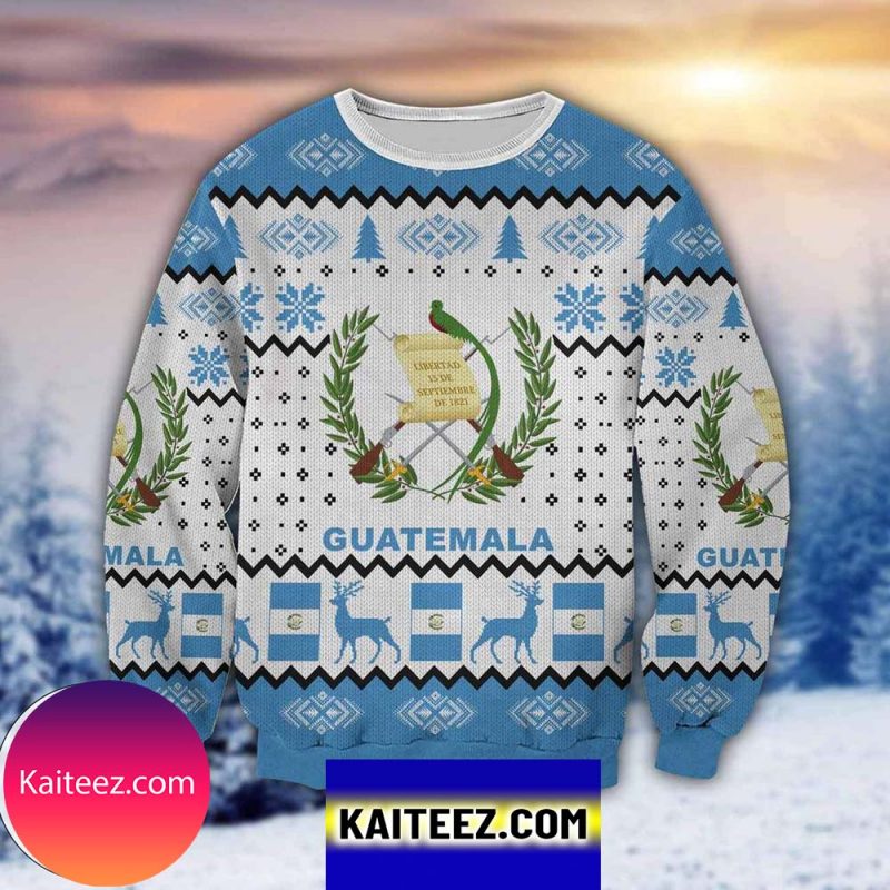 Guatemala 3d All Over Print Christmas Ugly Sweater - Kaiteez