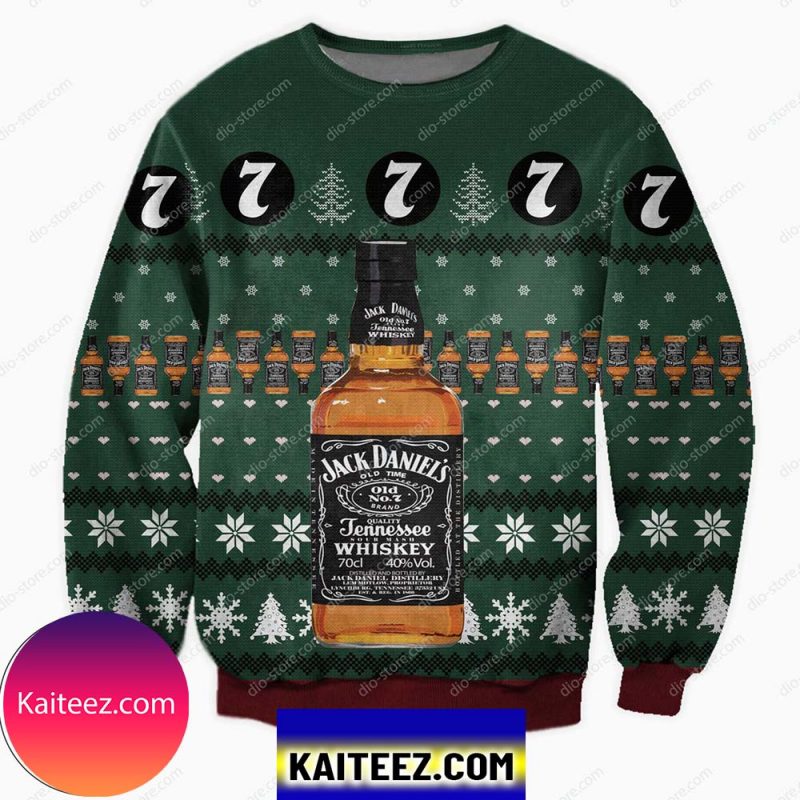 Jack Daniel's Tennessee Whiskey Knitting Pattern 3d All Over Print ...