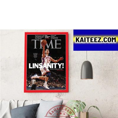 Jeremy Lin On The Cover Of Time Magazine The Linsanity ArtDecor Poster ...