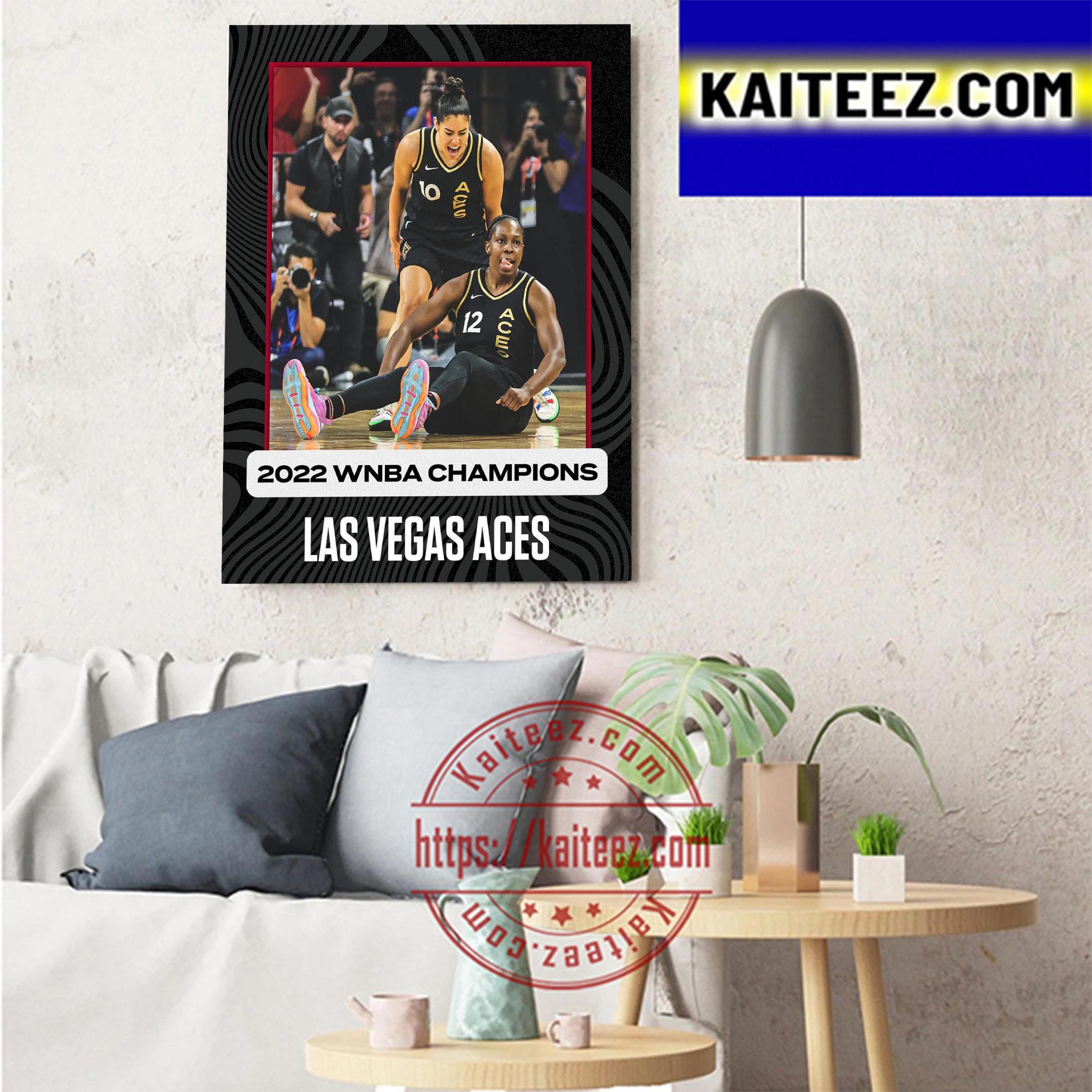 2022 Limited Edition WNBA Finals Deck Of Aces WNBA Champions Poster ...
