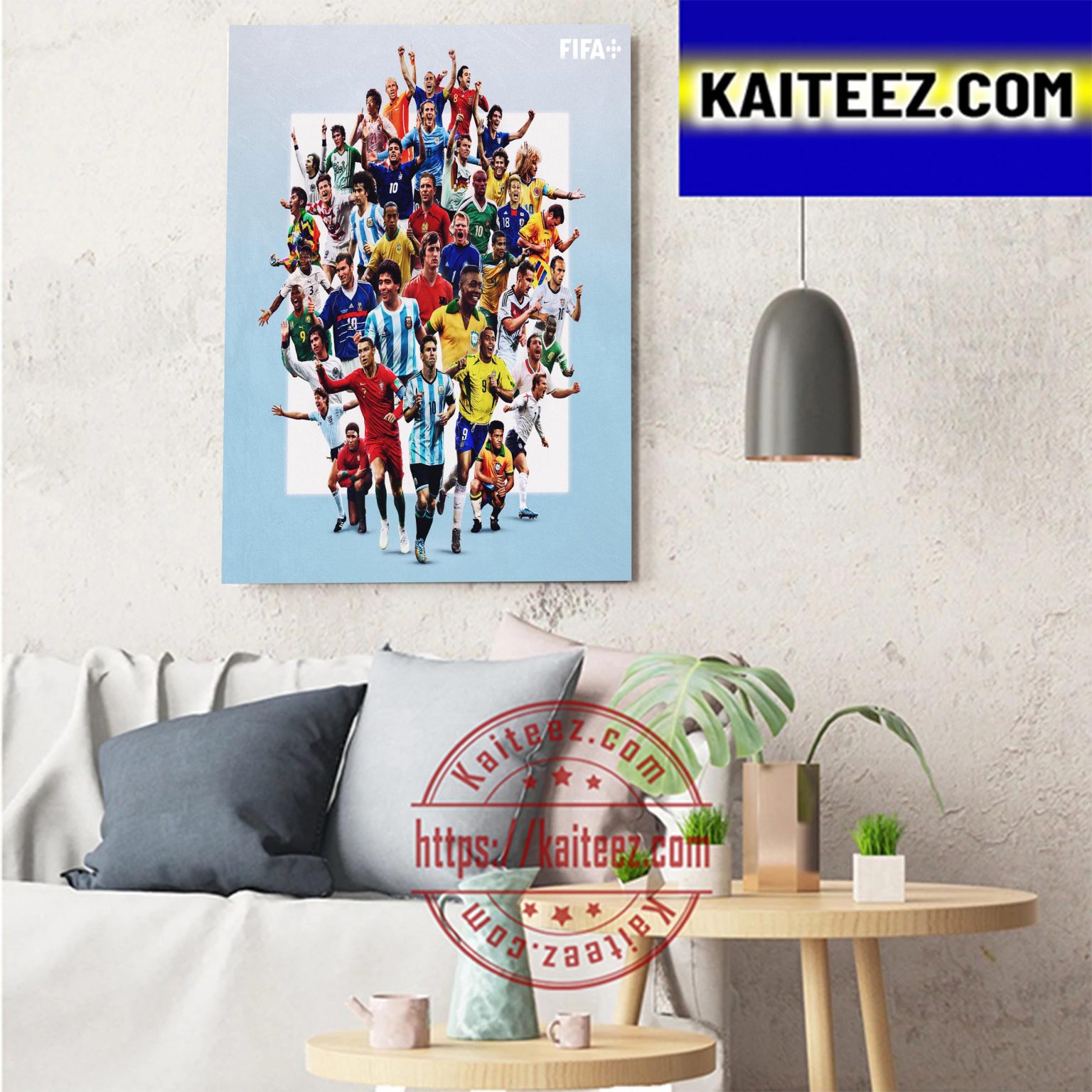 FiFa World Cup Final Draw Qatar 2022 Poster - Kaiteez