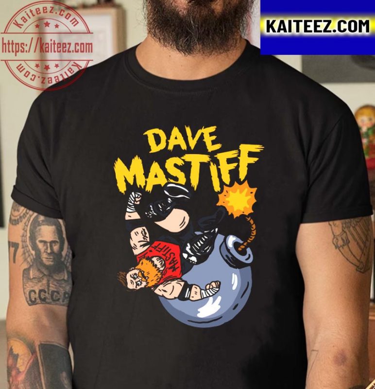 Dave Mastiff Vintage T-Shirt - Kaiteez