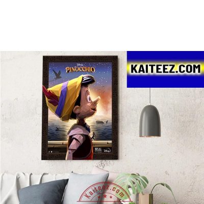 Disney Pinocchio Poster Movie Decorations Poster Canvas - Kaiteez