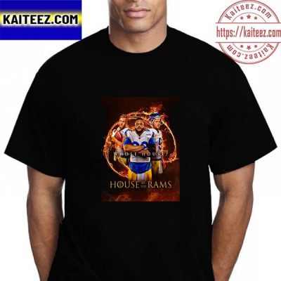 Los Angeles Rams x House Of The Rams Whose House Vintage T-Shirt - Kaiteez