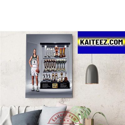 Sue Bird Trophy Case WNBA A Legendary Career Decorations Poster Canvas ...