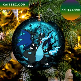 Charizard Mega X Moonlight Mica Circle Ornament Perfect Gift For ...