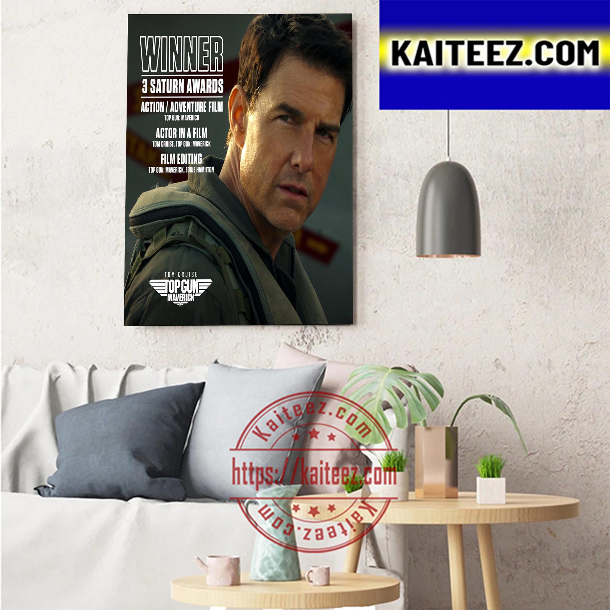 Tom Cruise Top Gun Maverick Poster - Kaiteez
