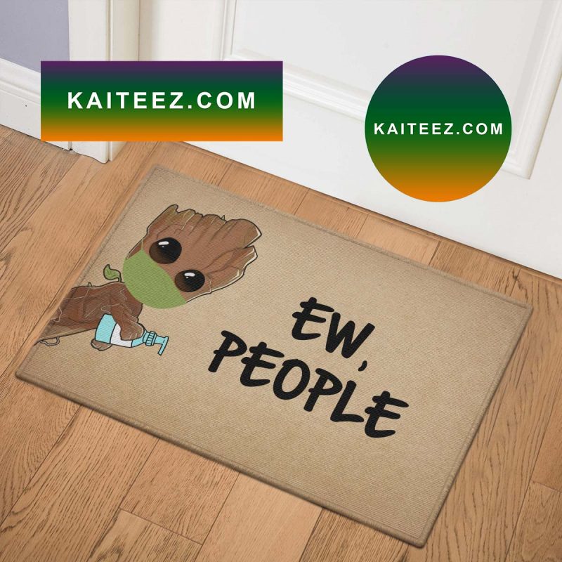Groot Ew People Bath Mat Doormat - Kaiteez