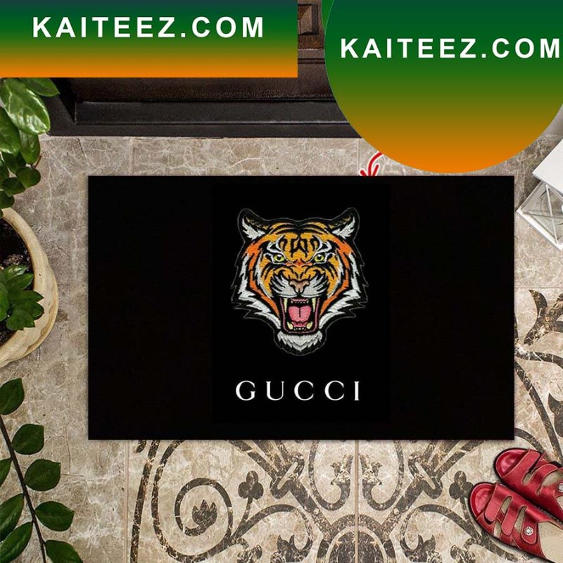 Gucci Tiger Logo Doormat - Kaiteez