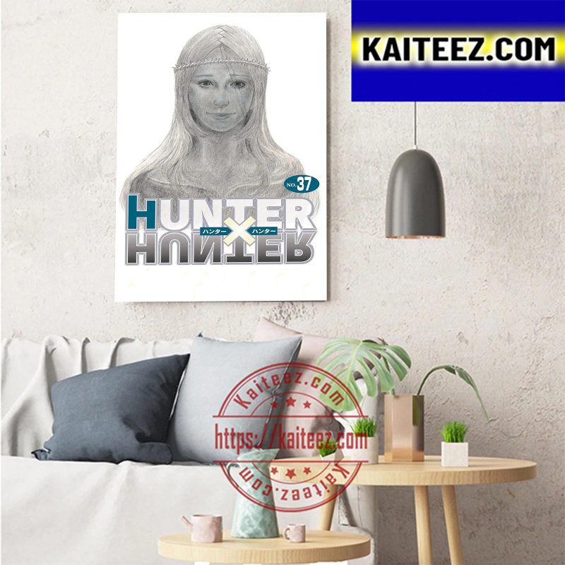 Hunter X Hunter Volume 37 Cover Art Decor Poster Canvas - Kaiteez
