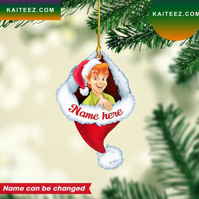 Personalized Peter Pan Custom Christmas Ornament - Kaiteez