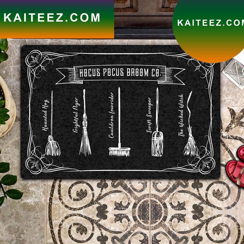 Sanderson Sisters Hocus Pocus Broom Doormat - Kaiteez