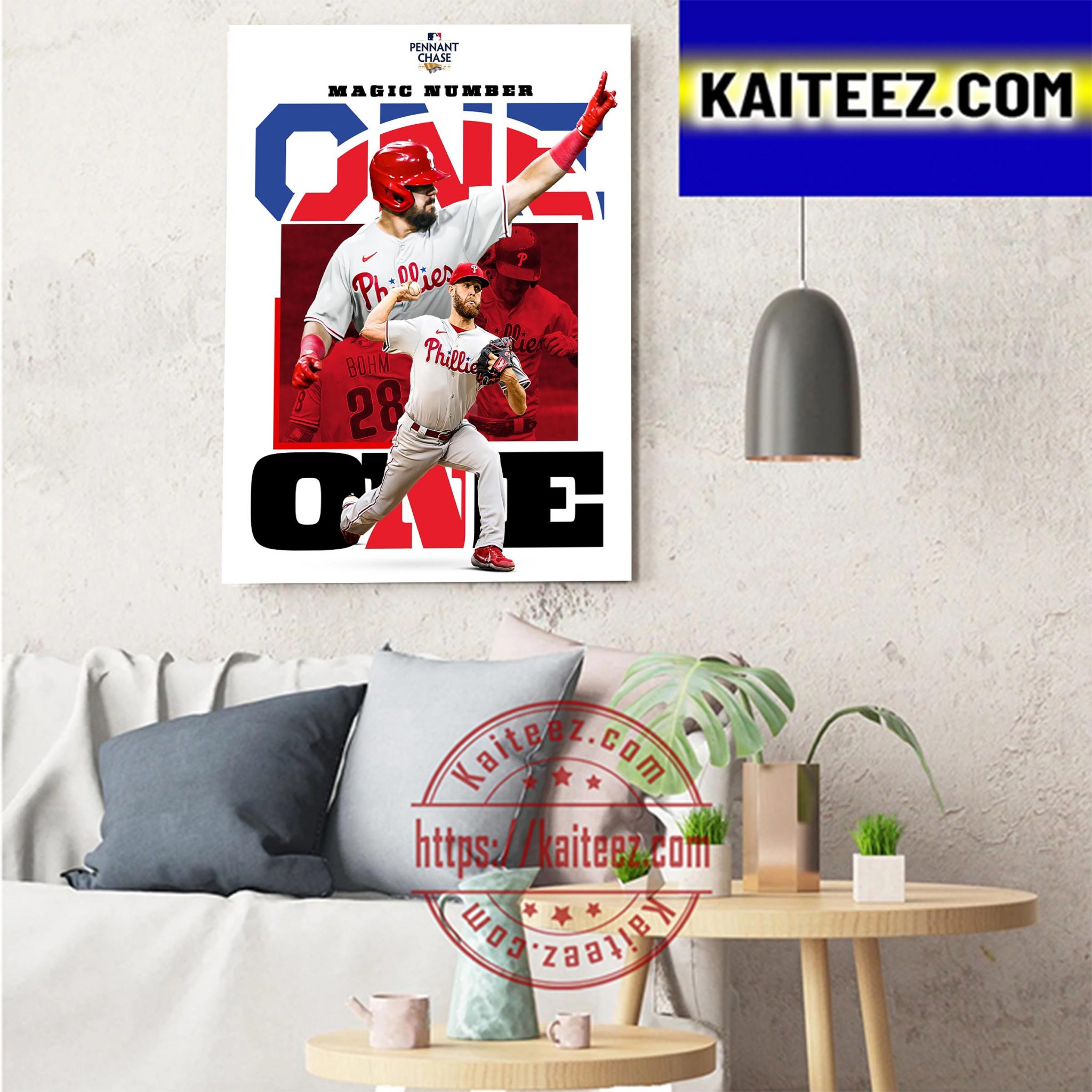 Philadelphia Phillies Champions Bryce Harper Phanatic Mascot And Mike ...