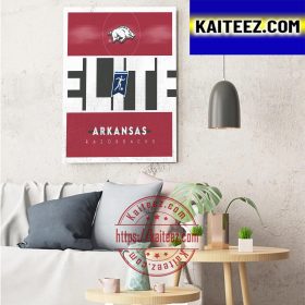 Arkansas Razorback Quarterfinals NCAA Soccer Tournament Art Decor ...