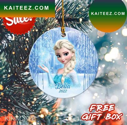 Elsa Frozen Disney Christmas Ornament - Kaiteez