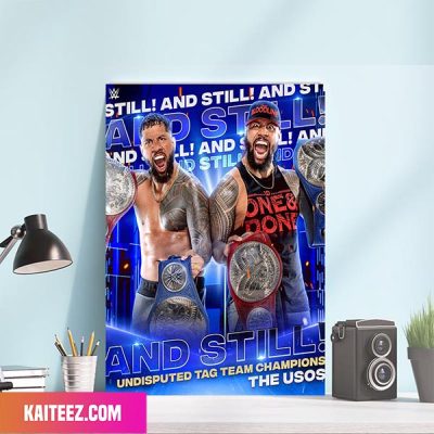 The WWE Usos Have Made History Smackdown Poster - Kaiteez