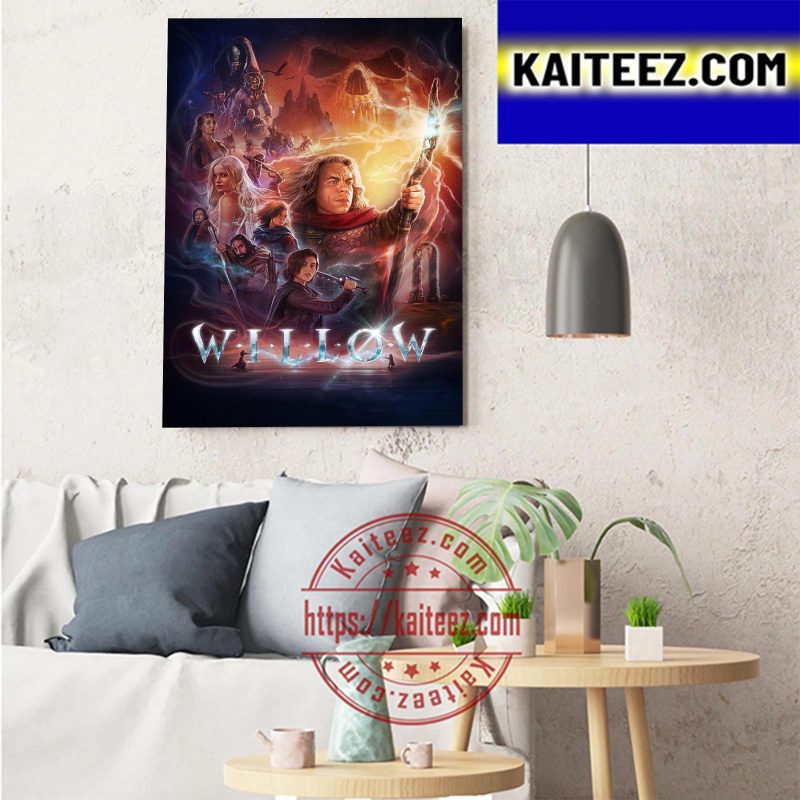 Willow Poster Movie Premiered On Disney+ Art Decor Poster Canvas - Kaiteez