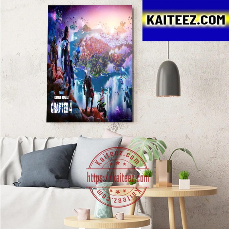 Fortnite Battle Royale Chapter 4 Art Decor Poster Canvas - Kaiteez