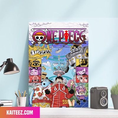 One Piece Volume 105 Fanmade Cover Egghead Dr Vegapunk Poster - Kaiteez