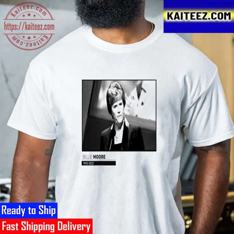 RIP Billie Moore 1943 2022 Vintage T-Shirt - Kaiteez