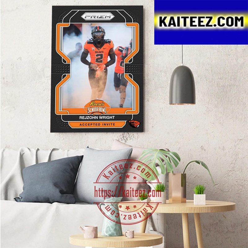 Rejzohn Wright From Oregon State Football 2023 Senior Bowl In Reese ...