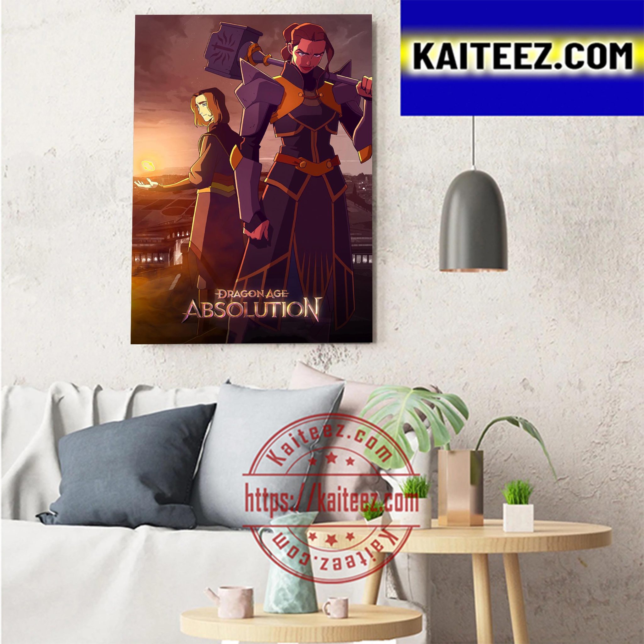 Roland And Lacklon In Dragon Age Absolution Art Decor Poster Canvas ...