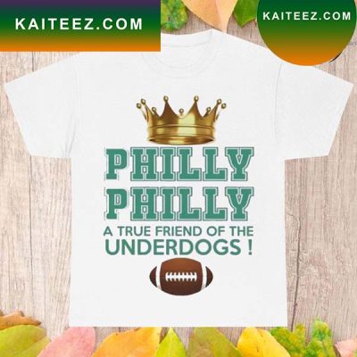 Official Philly dilly a true friend of the eagles T-shirt - Kaiteez