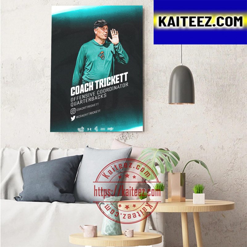 Travis Trickett Offensive Coordinator Quarterbacks In Coastal Football ...