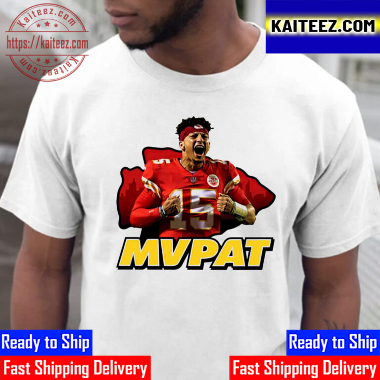 Kansas City Chiefs Patrick Mahomes II MVP 2023 Vintage T-Shirt - Kaiteez